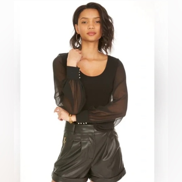 Generation Love | Tops | Generation Love Soft Modal Blend Stretch Sheer ...